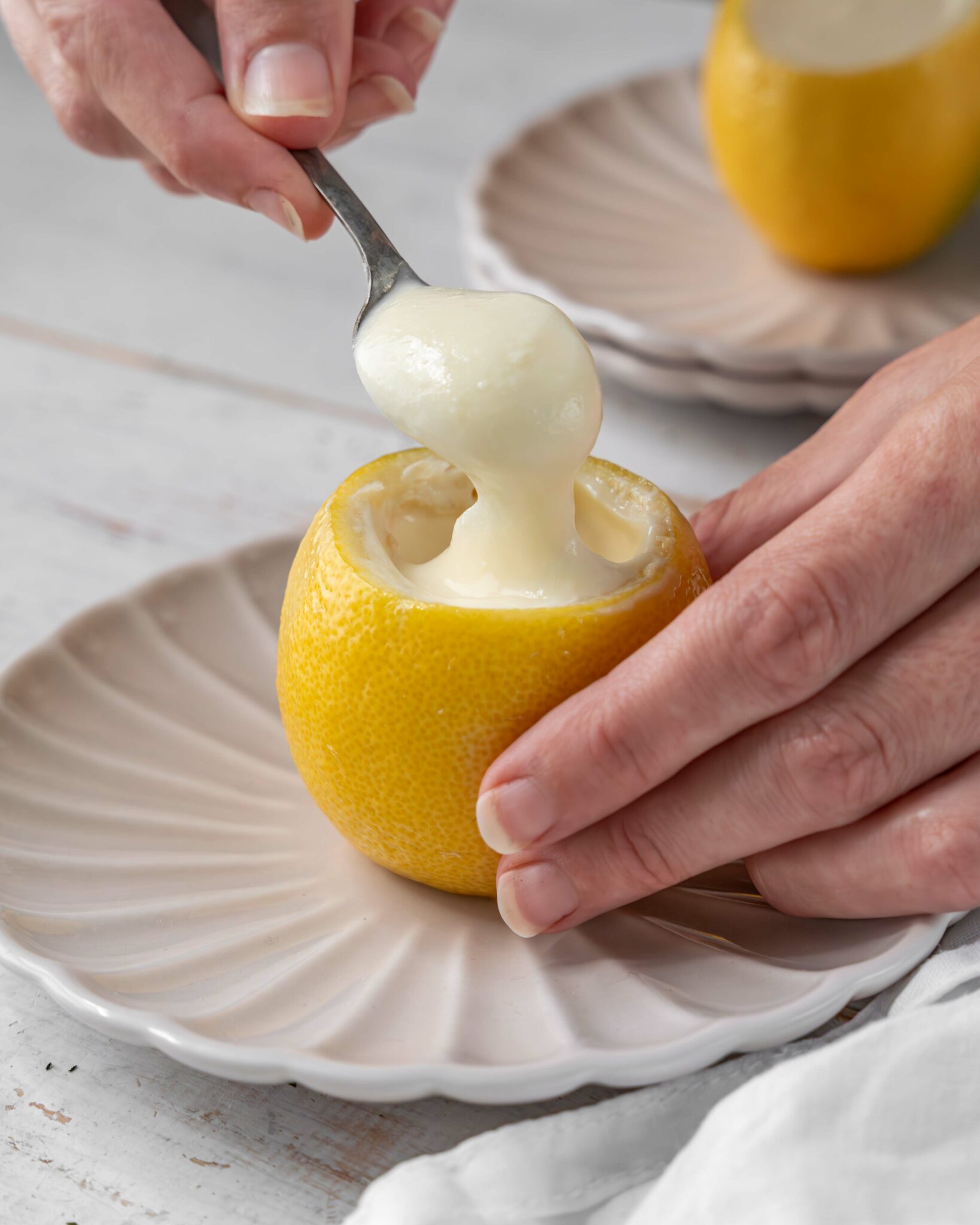 Whipped Lemon Posset with Labneh | Culinary Cartel