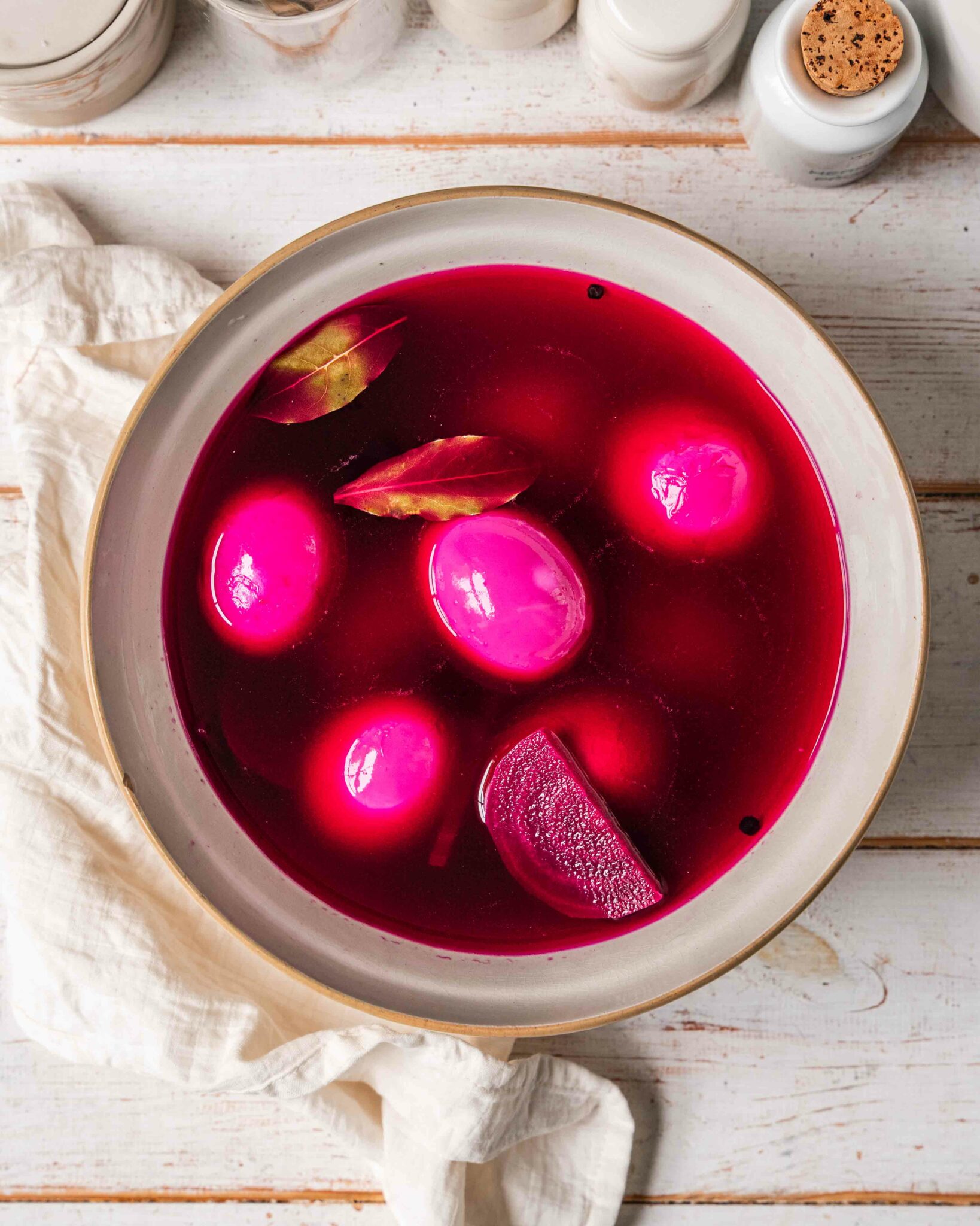 Perfectly Pink Deviled Egg Recipe | Culinary Cartel